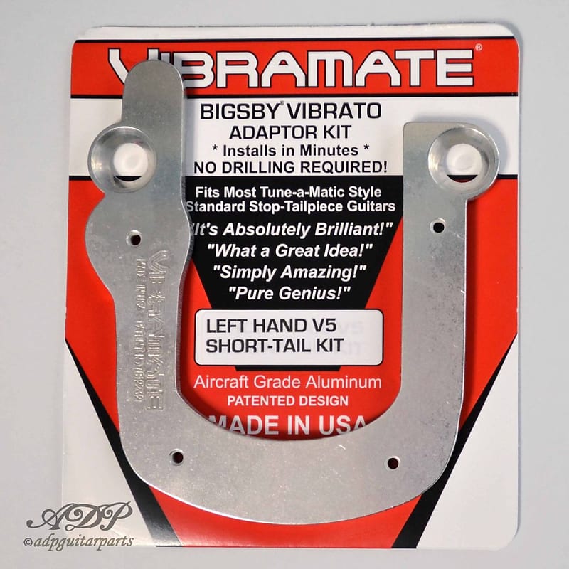 Vibramate® V5 Short Tail Adapter Left Hand to mount Bigsby | Reverb UK