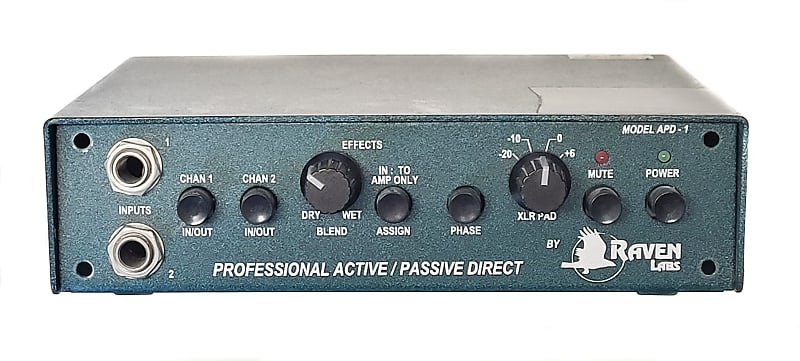 Raven Labs APD-1 active/passive DI | Reverb