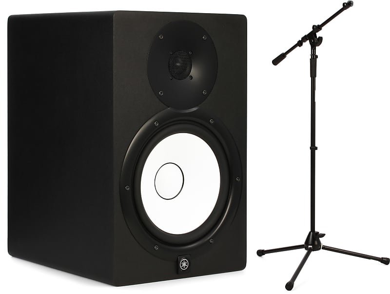 Yamaha HS8 8 inch Powered Studio Monitor - Black Bundle with | Reverb