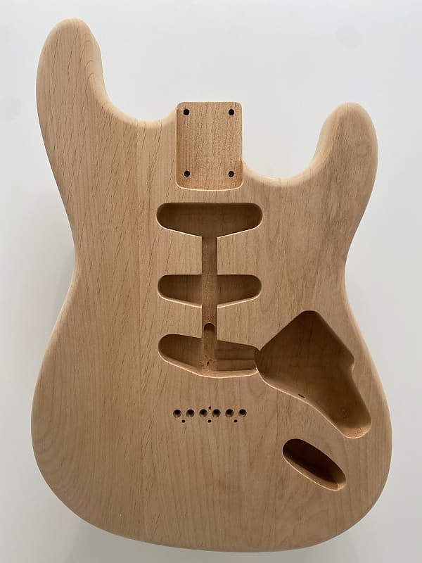 Strat / Stratocaster Hardtail Guitar Body - Alder 150122ST6 | Reverb