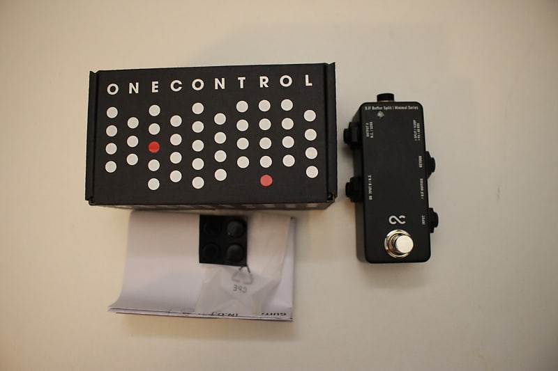 One Control Minimal Series BJF Buffer Split | Reverb