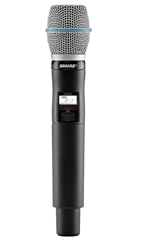 Shure QLXD2/B87C=-H50 Handheld Transmitter with Beta87C | Reverb