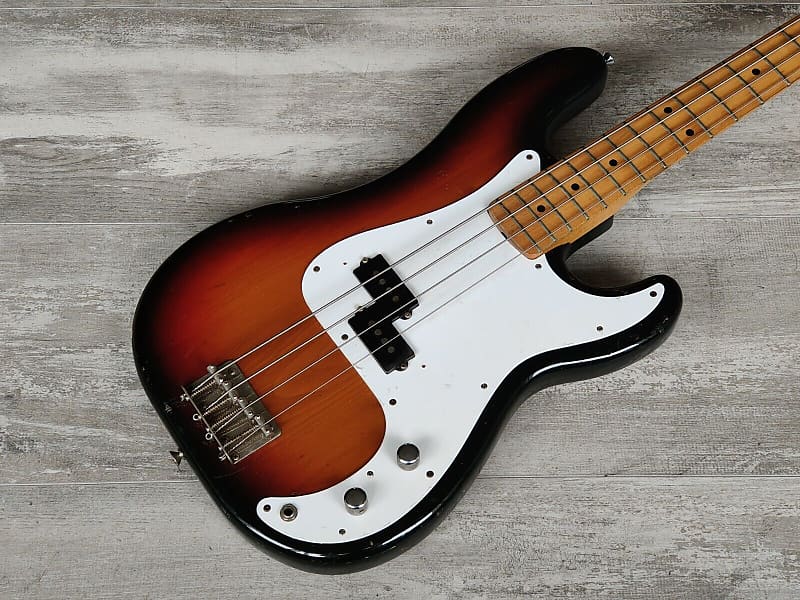 1978 Fernandes Japan FPB-50 Precision Bass (Aged Sunburst) | Reverb