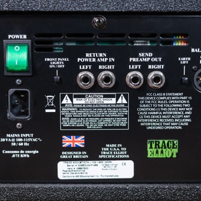 Trace Elliot TA-100 Combo Acoustic Amplifier With Pedal and | Reverb