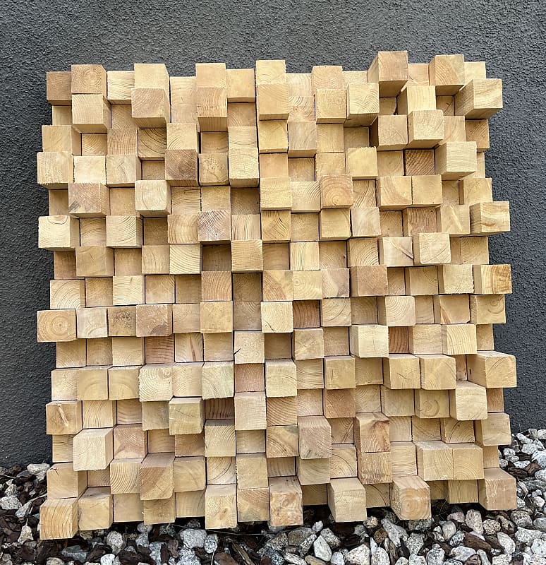 Custom Wood Sound Diffuser | Reverb