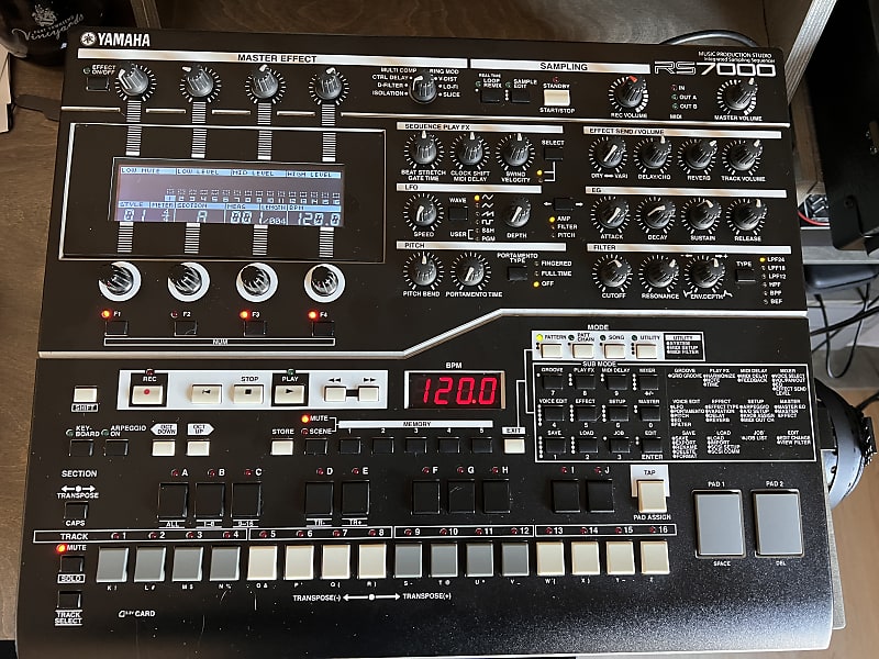 Yamaha RS7000 with 64MB Media Card, latest firmware, new | Reverb