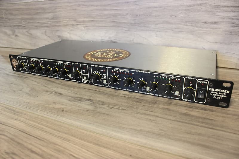 Revive Audio Modded: Drawmer Dl241, Dual Compressor, Limiter, | Reverb