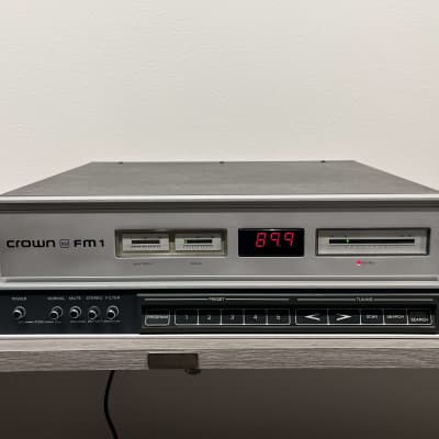 Crown FM-1 Digital FM Tuner | Reverb