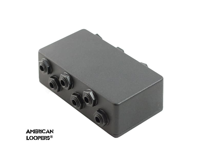 American Loopers 6 Way Junction Box With all TRS Isolated | Reverb UK
