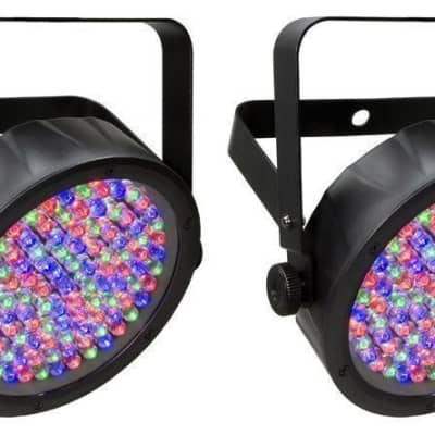 4) Chauvet SLIMPAR56 Slim Par Can 56 LED Lights w/ DMX | Reverb