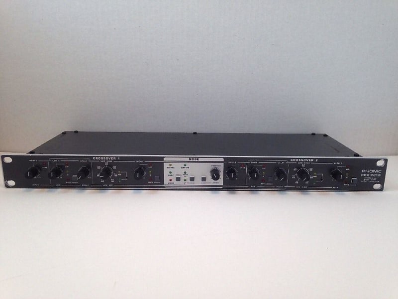 Phonic PCR 2213 Stereo 2-Way/Mono 3-Way Crossover | Reverb