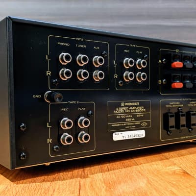 Pioneer SA6500 II Amplifier / Fully Serviced and Tested / | Reverb