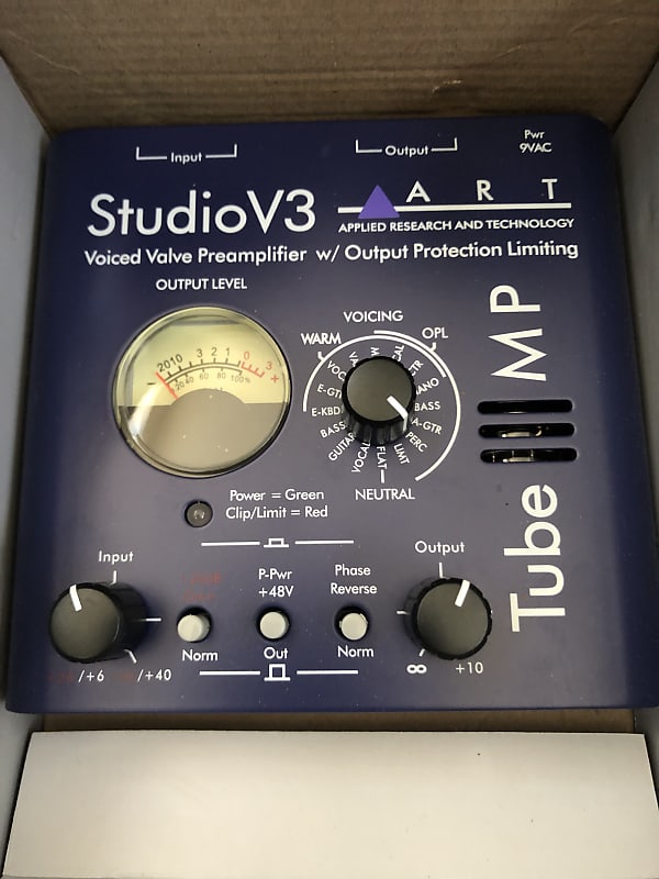 ART Tube MP Studio V3 Tube Mic/Instrument Preamp 2001 | Reverb