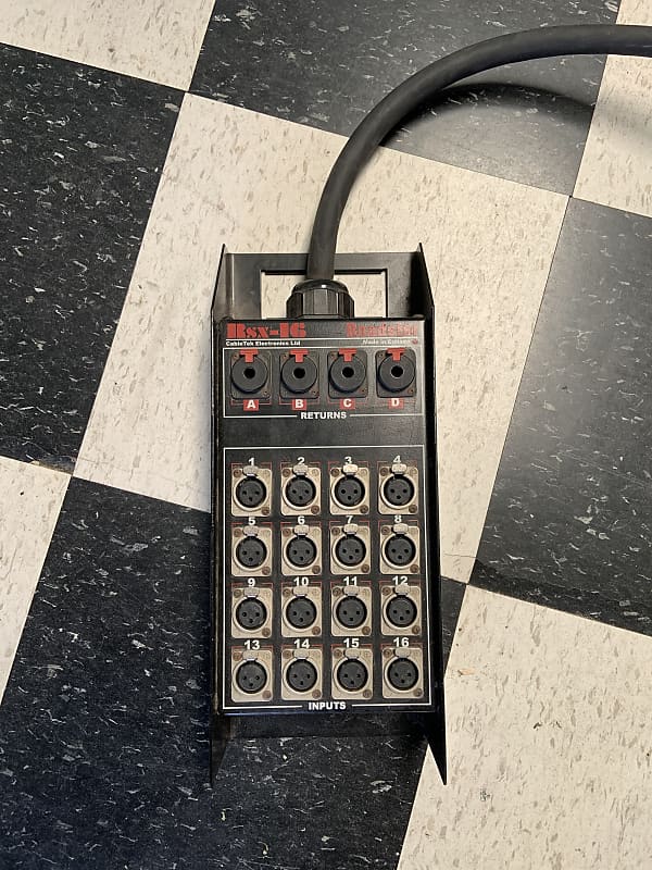 16 channel snake | Reverb