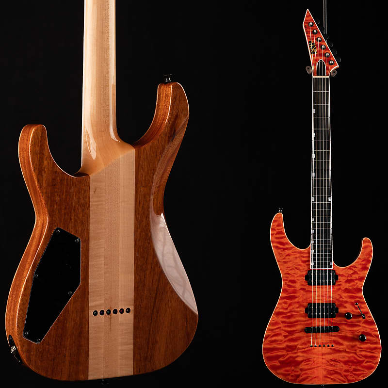 ESP USA M-II NTB NT See Thru Copper 072 | Reverb