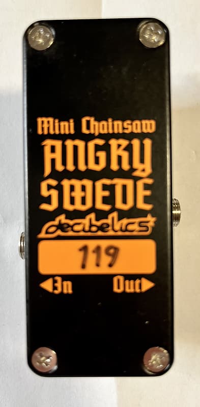 Decibelics Angry Swede 2020s Black | Reverb