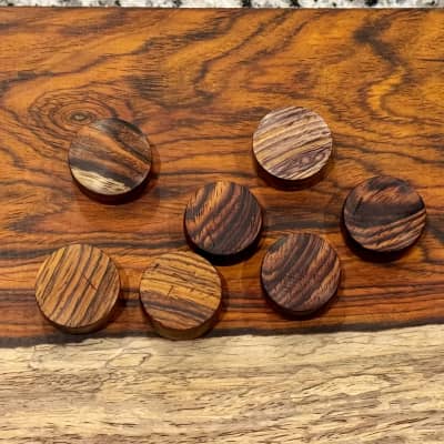 Cocobolo - Wood volume/tone knobs (Price per knob) | Reverb