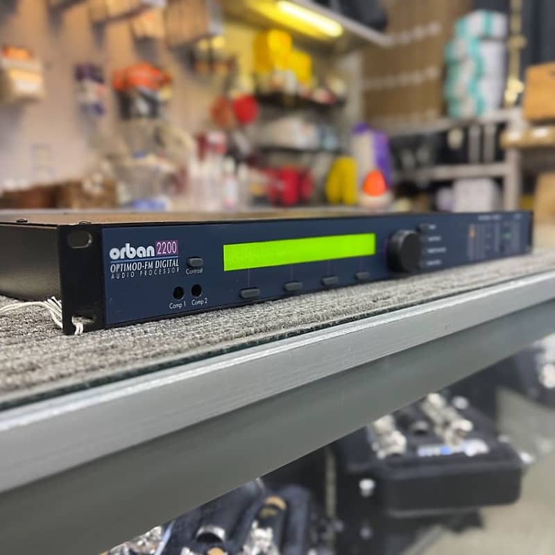 Orban Optimod 2200D/U FM Broadcast Processor | Reverb