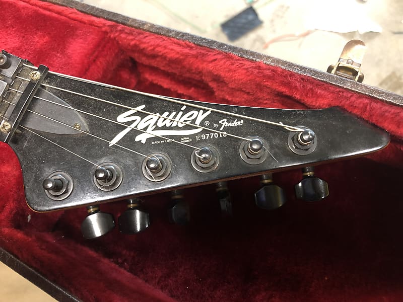 Squier by Fender serial number E977018 | Reverb