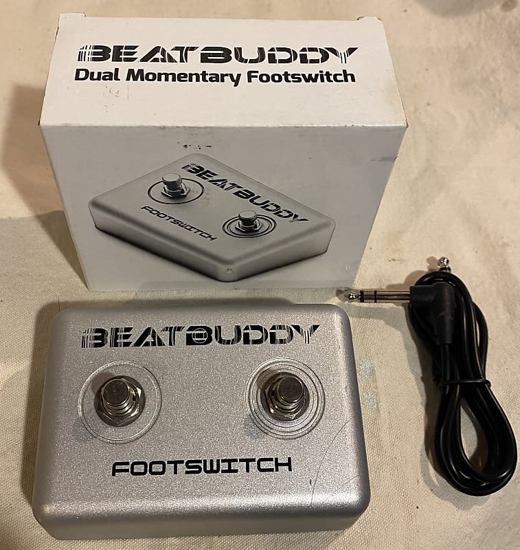 Beat Buddy Footswitch with TRS Cable, Original Box | Reverb