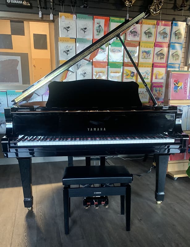 Yamaha C1 2001 - Polished Ebony | Reverb