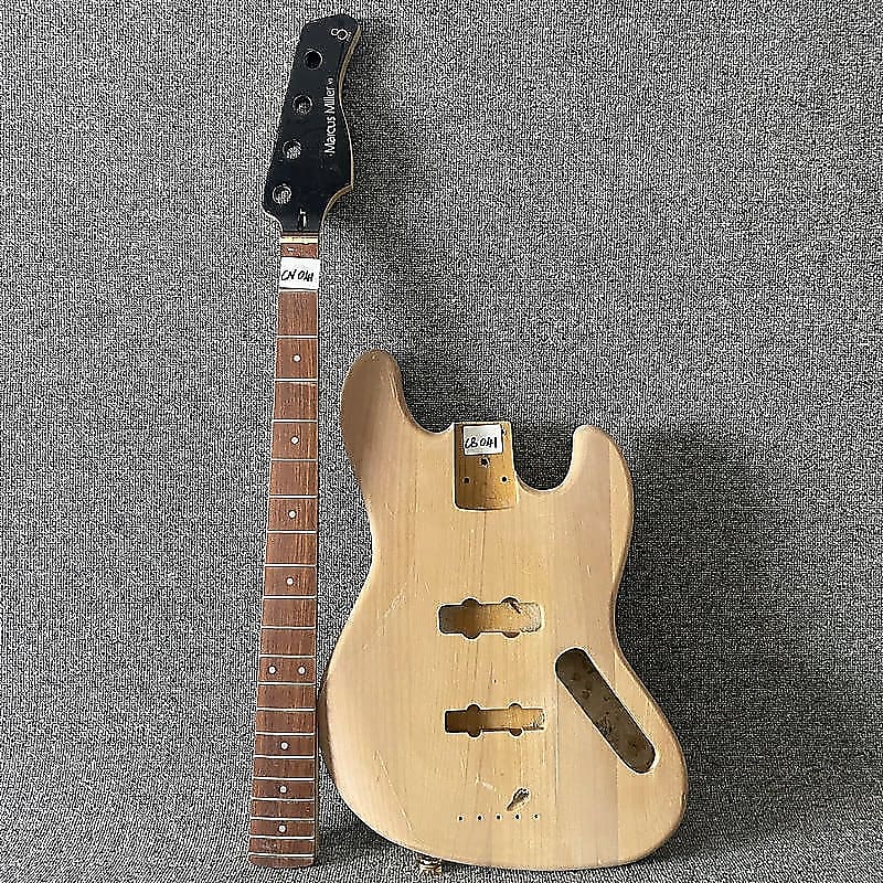 Unfinished Jazz Bass Style Body with Maple Neck and Rosewood | Reverb