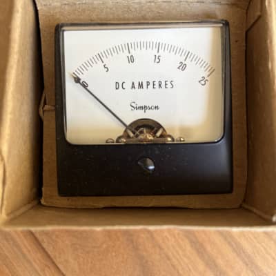 Simpson vintage VU meter NOS | Reverb