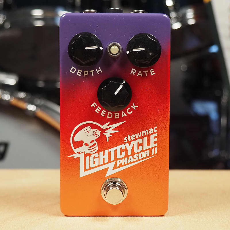 StewMac Lightcycle Phasor II Phaser Phase Shifter - Custom | Reverb