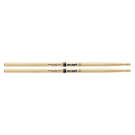 Promark Japanese White Oak Wood Tip 747B Drum Sticks | Reverb