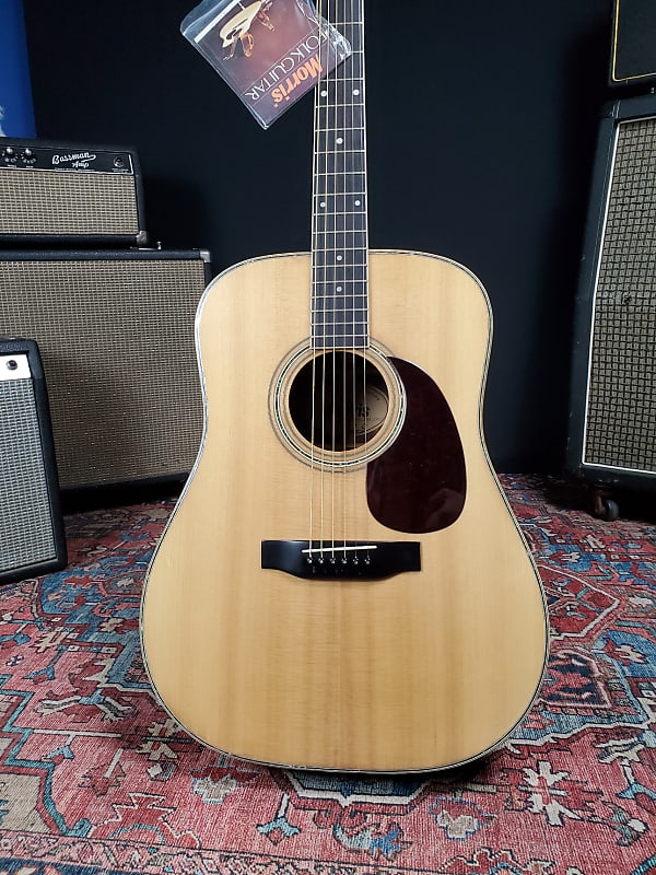 Vintage 1970's Morris W-30 Dreadnaught *Solid Spruce Top* | Reverb