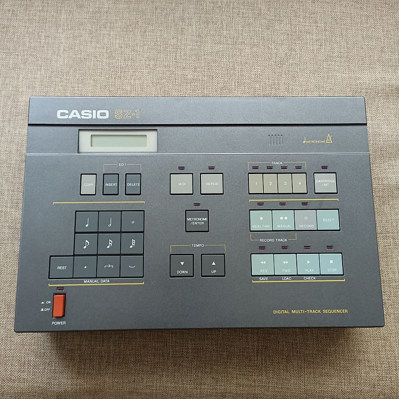 Casio SZ-1 Digital Multi-Track MIDI Sequencer RARE Vintage | Reverb