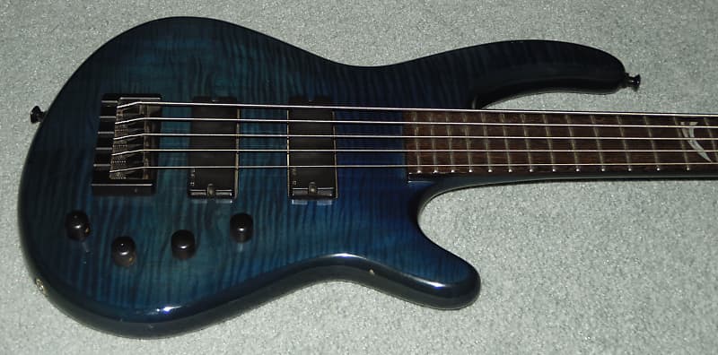 Dean European Custom Select 5 - Beautiful Quilted Blue, | Reverb