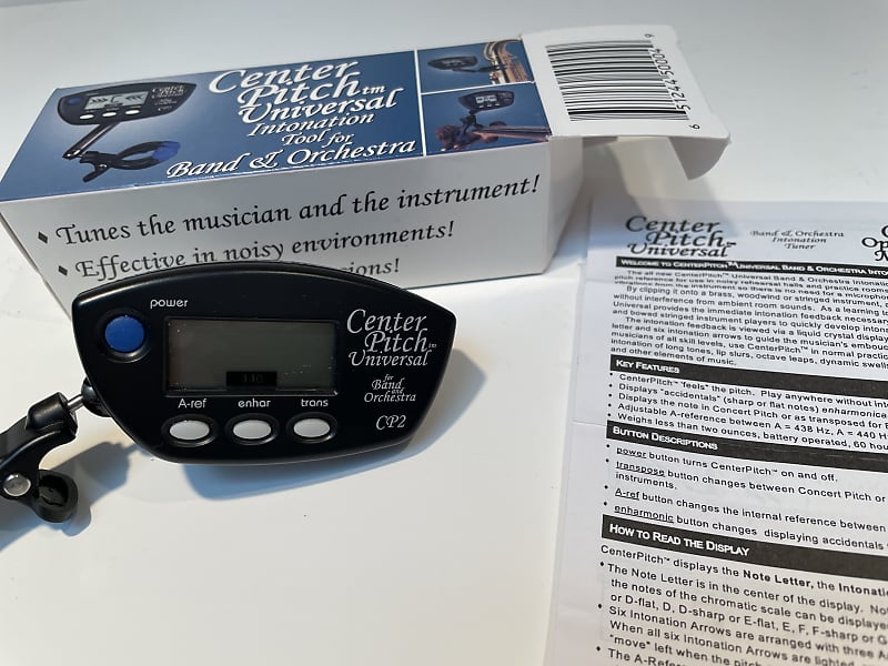 Center Pitch CP2 Universal Intonation Tuner for Band & | Reverb