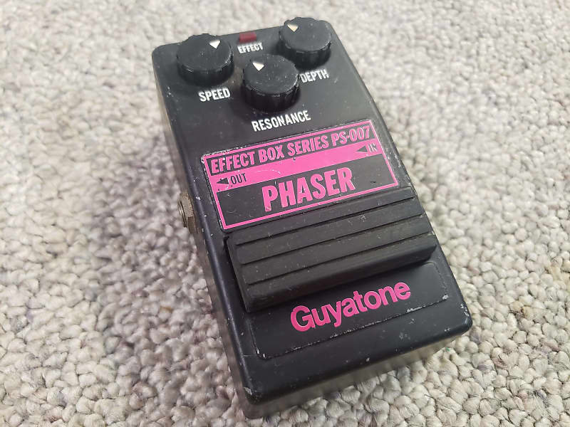 Rare Vintage 80s Guyatone PS-007 Phaser Guitar Effect Pedal | Reverb
