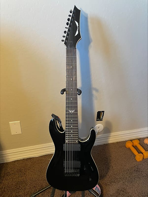 Dean 8 string 2000's - black | Reverb