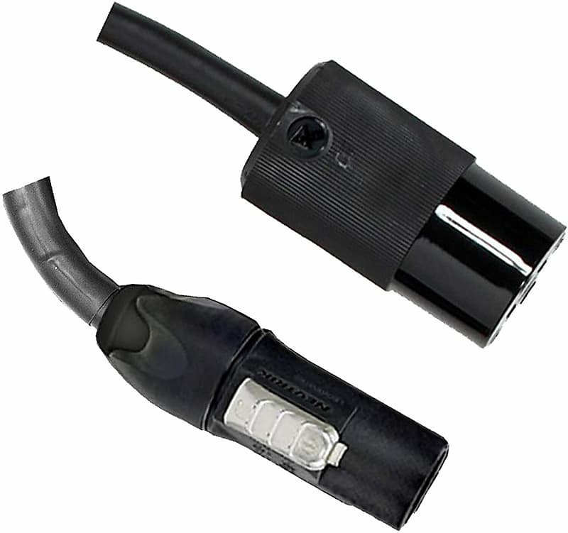 100' Neutrik True1 Male to Edison Female AC 3 Prong Cable 12 | Reverb