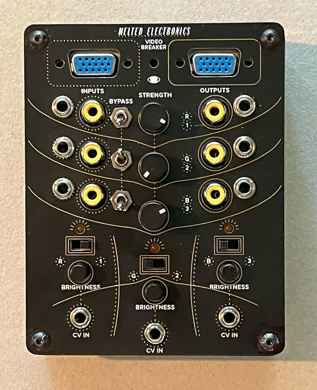 Melted Electronics Video Breaker HD Analog Glitch Device | Reverb