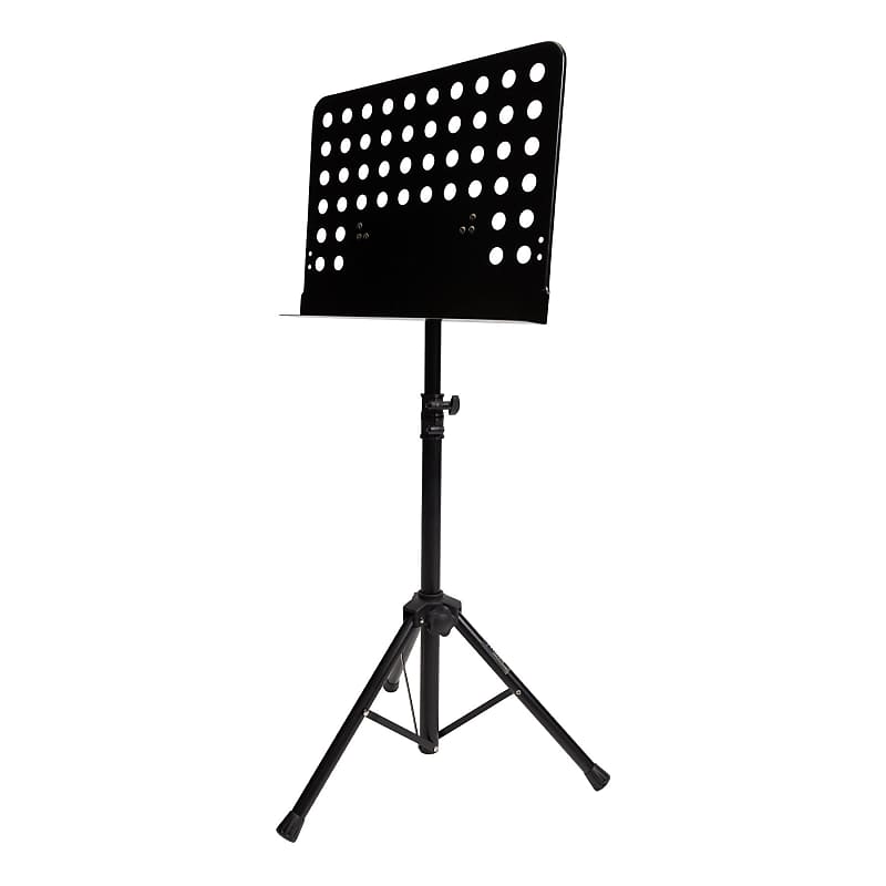 SoundArt Deluxe Orchestral Music Stand (Black) | Reverb