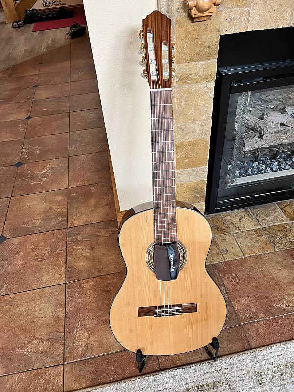 Giannini 7 String Nylon Acoustic - Red Cedar | Reverb