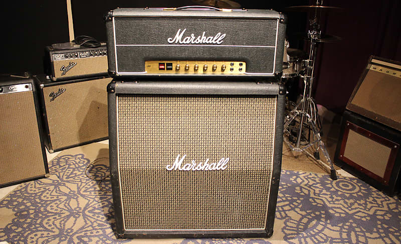 Marshall Super Lead JMP 100 MK2 Head and Cabinet | Reverb