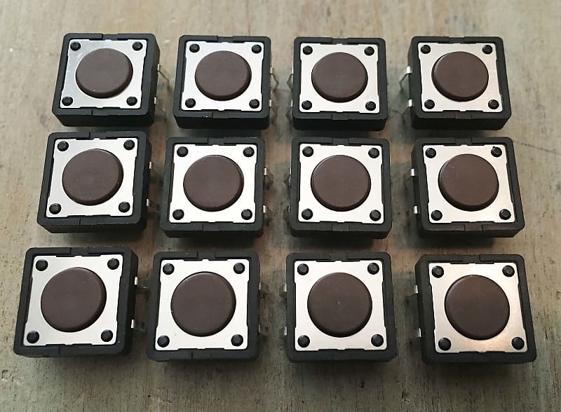 Digitech RP-1 - Main Foot Switch Replacements - Set of 12 | Reverb