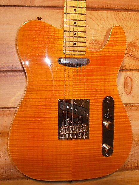 Used Fender Select Carved Maple Top Telecaster Maple Neck, | Reverb