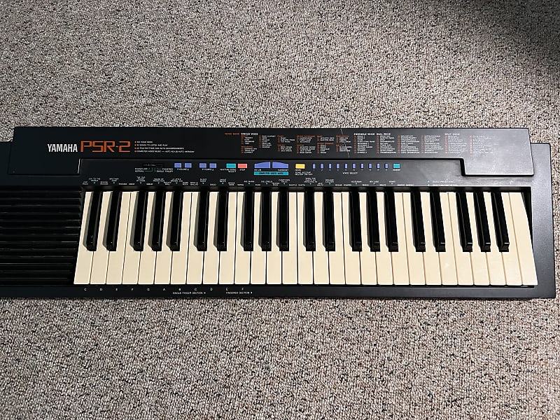 Yamaha PSR-2 Vintage Piano Keyboard | Reverb