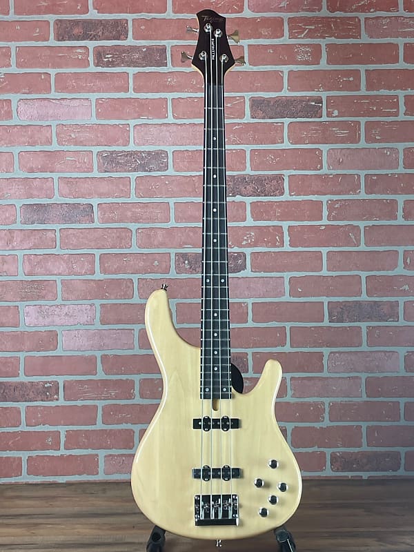 Tagima Millenium 4 NT DF 4-String Bass Guitar - Natural | Reverb