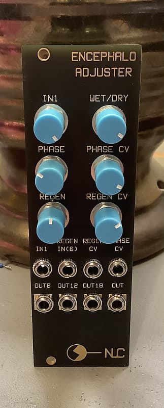 Nonlinearcircuits Encephalo Adjuster - Black / Gold | Reverb