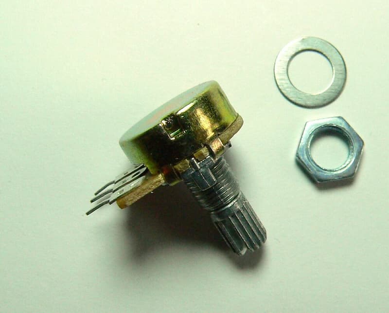 B500K short mini 16mm PCB mounting pot 500K for Amplifier | Reverb