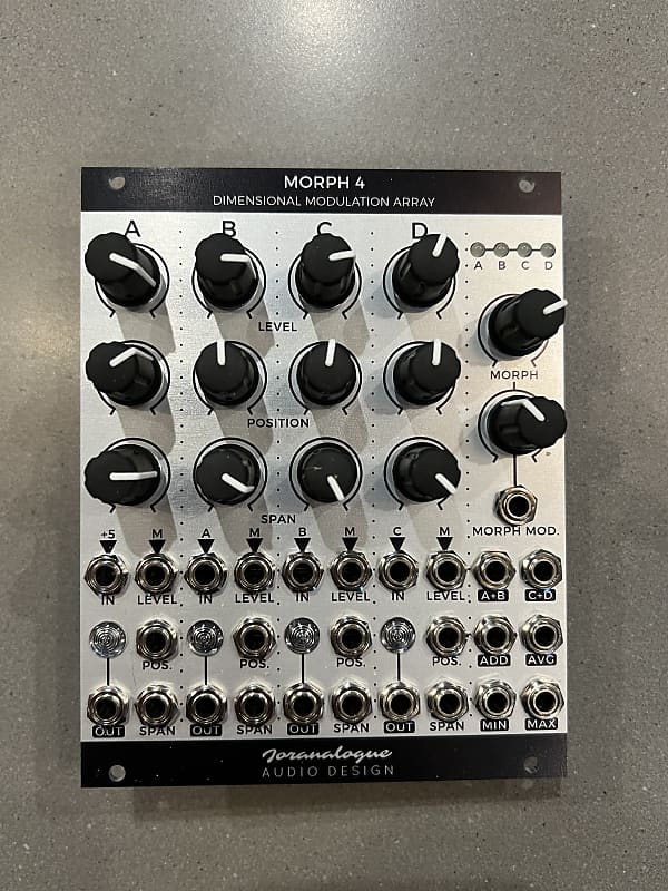 Joranalogue Morph 4 2023 - Silver | Reverb