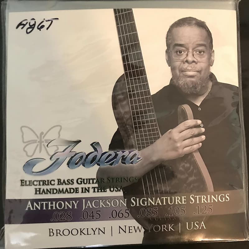 Fodera 6-String Bass Strings - Anthony Jackson Signature - | Reverb