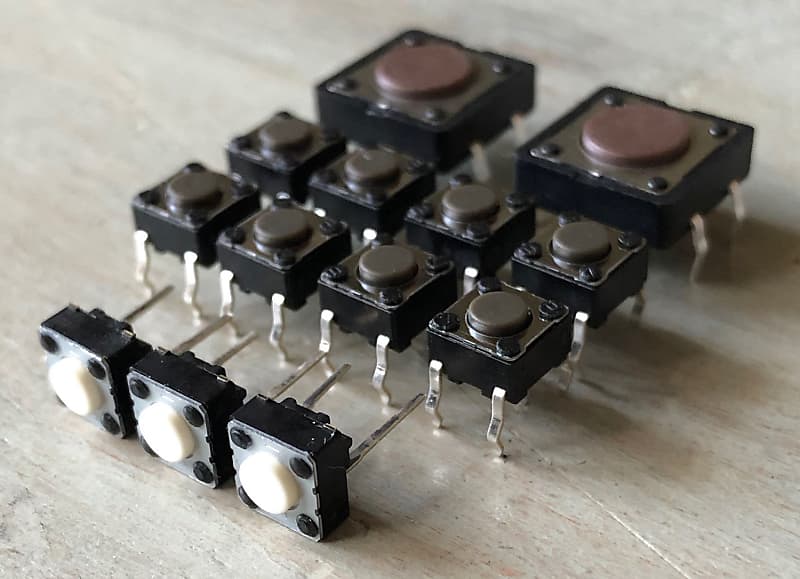 Digitech RP-3 Replacement Foot Switches & Data Entry / Edit | Reverb