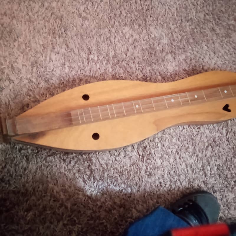 Appalachian teardrop Dulcimer red cedar 1975 Natural | Reverb
